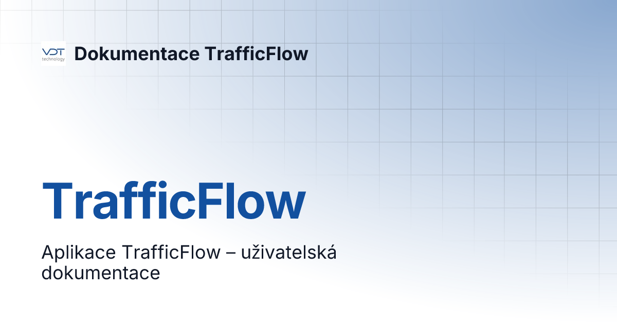 TrafficFlow | Dokumentace TrafficFlow